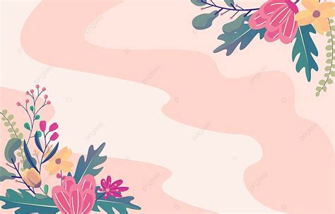 사각형 모서리 봄 꽃 꽃 식물 프레임 카드 벡터 장식 텍스트 요소 꽃 배경 일러스트 및 사진 무료 다운로드 Pngtree