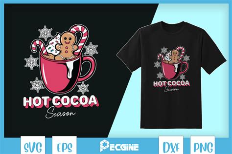 Hot Cocoa Season Pink Christmas Svg Graphic By Pecgine · Creative Fabrica Hot Cocoa Season Pink Christmas Svg Graphic By Pecgine · Creative Fabrica