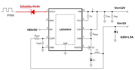 LM3409 About PWM Dimming Using The EN Pin Power Management Forum Power Management TI E2E
