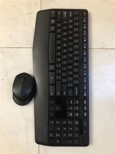 Logitech K345 Blue Tooth Keyboard And Mouse Computers And Tech Parts And Accessories Computer
