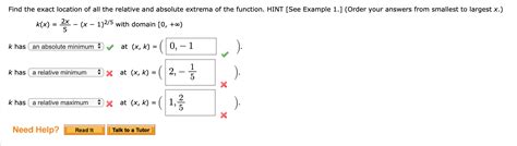 Solved Find The Exact Location Of All The Relative And