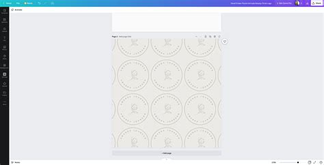 How To Create A Custom Pattern In Canva Firther Design Co Canva Templates Design Resources