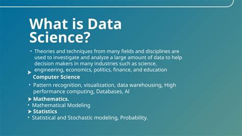 Data Science Ppt By Teacherdadapluspptx