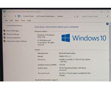 Beckhoff C6930 0060 Control Cabinet Industrial PC