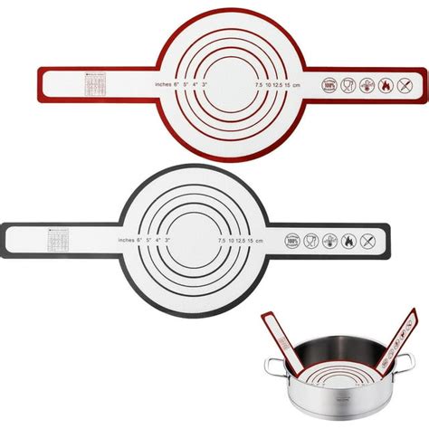 Walmart 2pcs Non Stick Silicone Bread Sling For Dutch Oven Easy Clean And Reusable Red Black