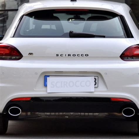 Vw Volkswagen Scirocco Trunk Rear Adhesive Emblem Sticker Decal Badge