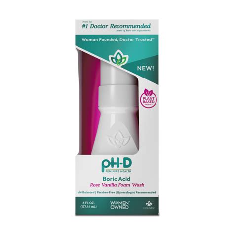 Feminine Boric Acid Wash Ph D Feminine Health