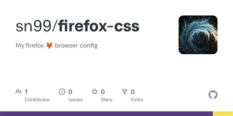 Github Sn99 Firefox Css My Firefox 🦊 Browser Config R Firefoxcss
