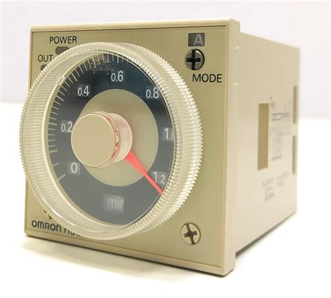Omron H3cr A Solid State Timer 24vdcac 12s To 300h Multi Functional