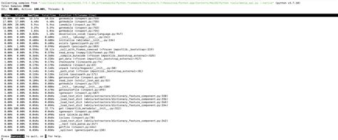 How To Understand This Profiling Report By Py Spy · Issue 371