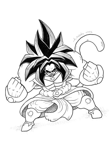Broli Ssj4 By Henderzon On Deviantart
