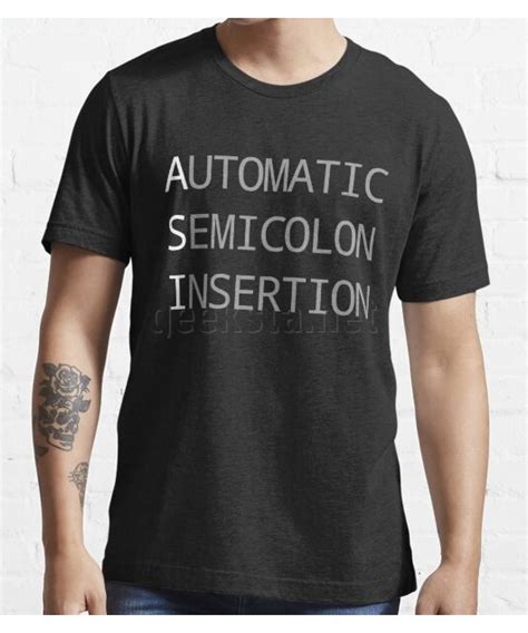 Asi Automatic Semicolon Insertion Light Text Webdev Design Geeksta