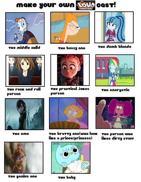 My Loud House Cast By Yukisatash01 On Deviantart