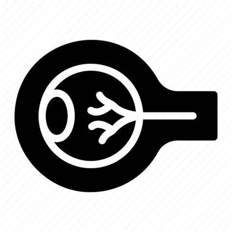 Eyeball Retina Pupil Eye Ball Ophtalmology Prosthetic Icon