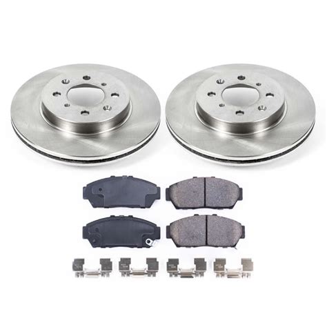 Ultimate Brakes Front Ceramic Brake Pad And Rotor Kit With Hardware