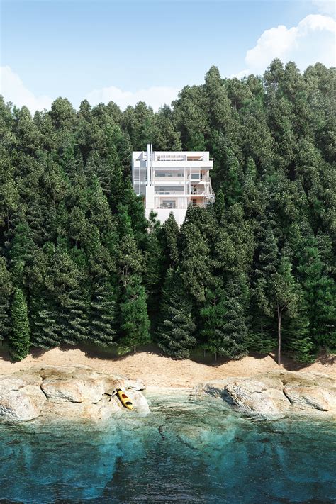 Douglas House By Richard Meier On Behance