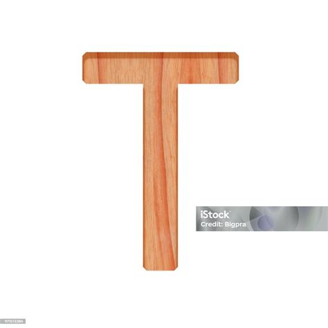 나무 빈티지 알파벳 문자 패턴 아름 다운 3d 대문자 T 흰색 배경에 고립 갈색에 대한 스톡 사진 및 기타 이미지 갈색 개념 광고 Istock