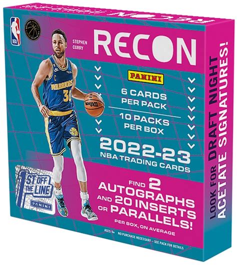 2022 23 Panini Recon Basketball Card Checklist