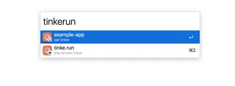 GitHub Tinkerun Tinkerun Alfred Tinkerun Alfred Workflow
