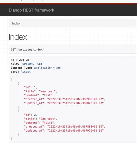 장고 심화 Django Rest Framework 를 공부하자 1 Drf Tutorial Serializers