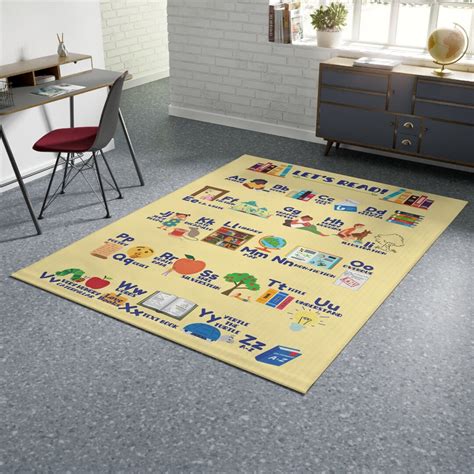 Reading Alphabet Classroom Reading Rug Reading Nook Rug All About
