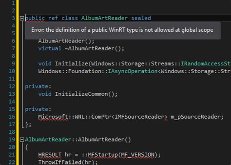 How To Make A C Cli Windows Runtime Component To Use For C Stack Overflow