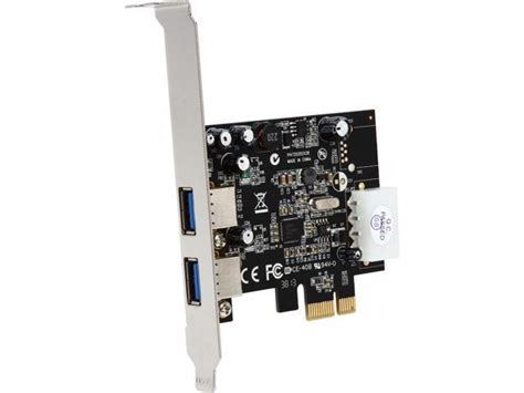 StarTech Com Port PCI Express PCIe SuperSpeed USB Card Adapter With UASP LP Power