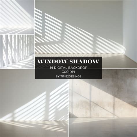 Window Shadow Digital Backdrop Overlays For Photoshop Maternity Wedding Backdrops Photography