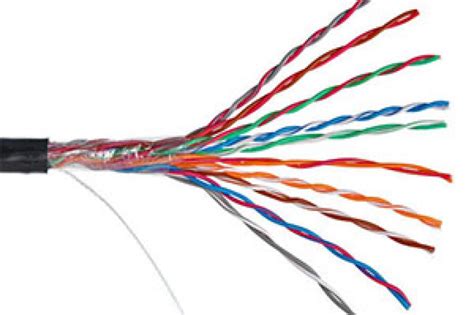 Кабель Netlan U Utp 10 пар Кат 5 внешний Pe 40c одножильный 100МГц черный 305м Netlan