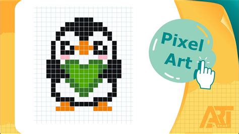 Pixel Art How To Draw A Penguin Kawaii Penguin Pixel Art Simple