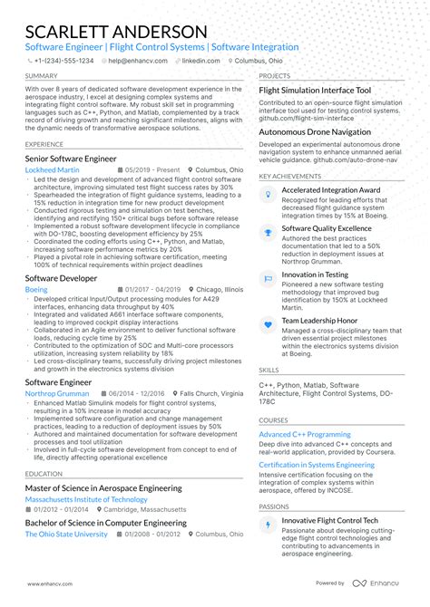 10 Embedded Software Engineer Resume Examples And Guide For 2026
