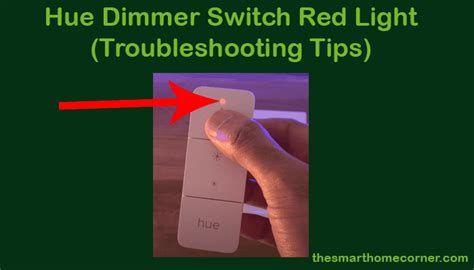 Hue Dimmer Switch Red Light Fix The Issue