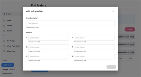 Poll Function Help Center Cluster