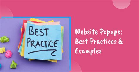 Website Popups Best Practices And Examples Optimonk Blog