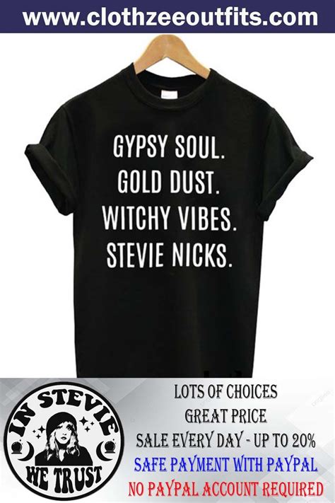Stevie Nicks Gypsy Soul T Shirt Productstev By Donaldsaputro