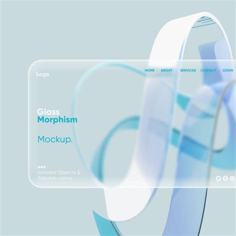 Page 11 Glassmorphism Psd 1 000 High Quality Free Psd Templates For Download