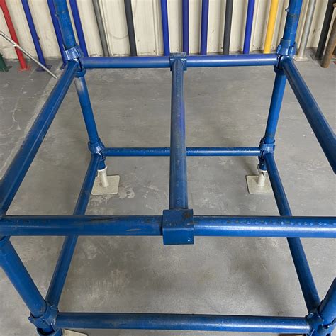 Concrete Cuplock Standard And Ledger Scaffolding Joint Pin Hot Dip Galvanized Folding Cuplock