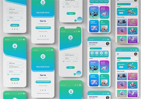 Education Mobile App On Behance