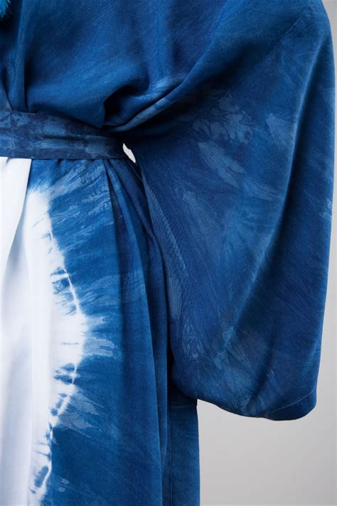 Indigo Kimono Cardigan Boho Tie Dye Shibori Dress Tie Dye Harem Pants