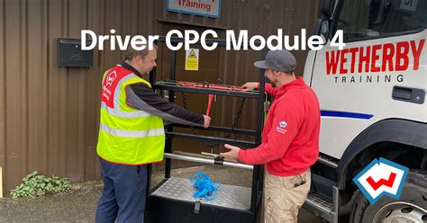 Driver Cpc Module 4 Wetherby Training