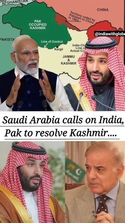 Saudi Arabia Calls On India Pak To Resolve Kashmir Dispute Bilaterally Youtube