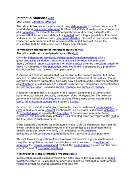 Statistics 3 Pdf Errors And Residuals Statistics