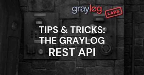 Tips And Tricks 2 Using The Graylog Rest Api