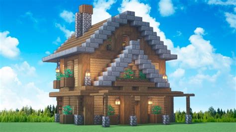 Minecraft How To Build A Large Mansion House