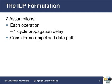 Ppt Integer Linear Programming Approach To Scheduling Powerpoint