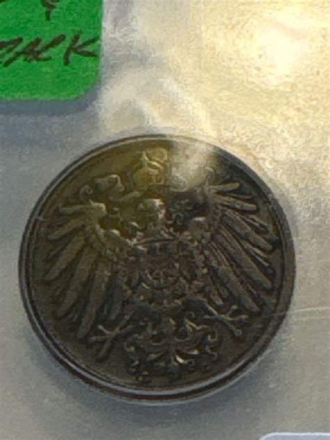 Lot 92 1891 G Pfennig Rare Date And Mint Mark Icg Graded Vf30 Special