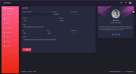 Black Dashboard Angular Free Template
