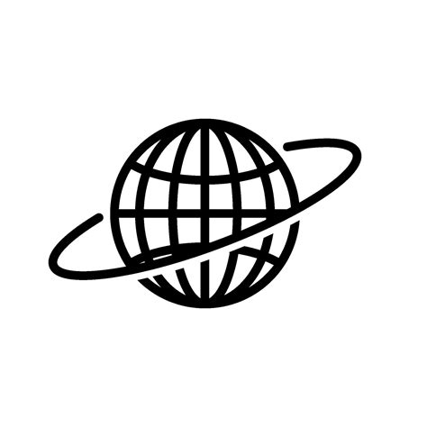 Globe Sign Symbol Vector 25775703 Vector Art At Vecteezy