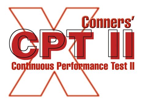 Cpt Ii Instrumento De Evaluación De La Atención Y Concentración