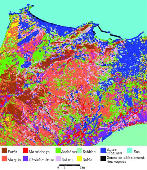 Classification Utilisant Les Indices De La Matrice De Cooccurrence